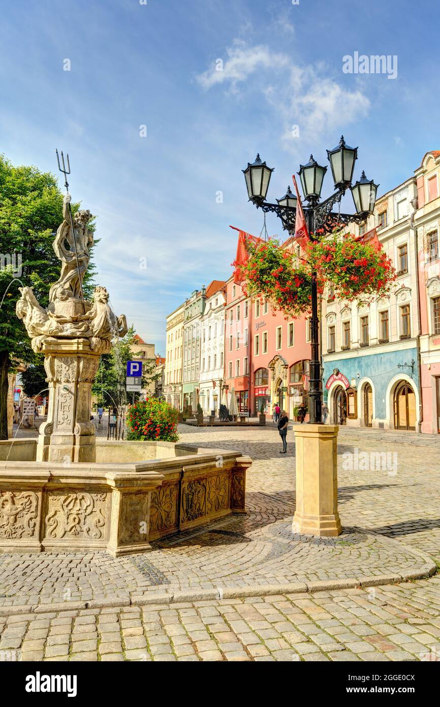Swidnica, Historical center, HDR Image Stock Photo - Alamy