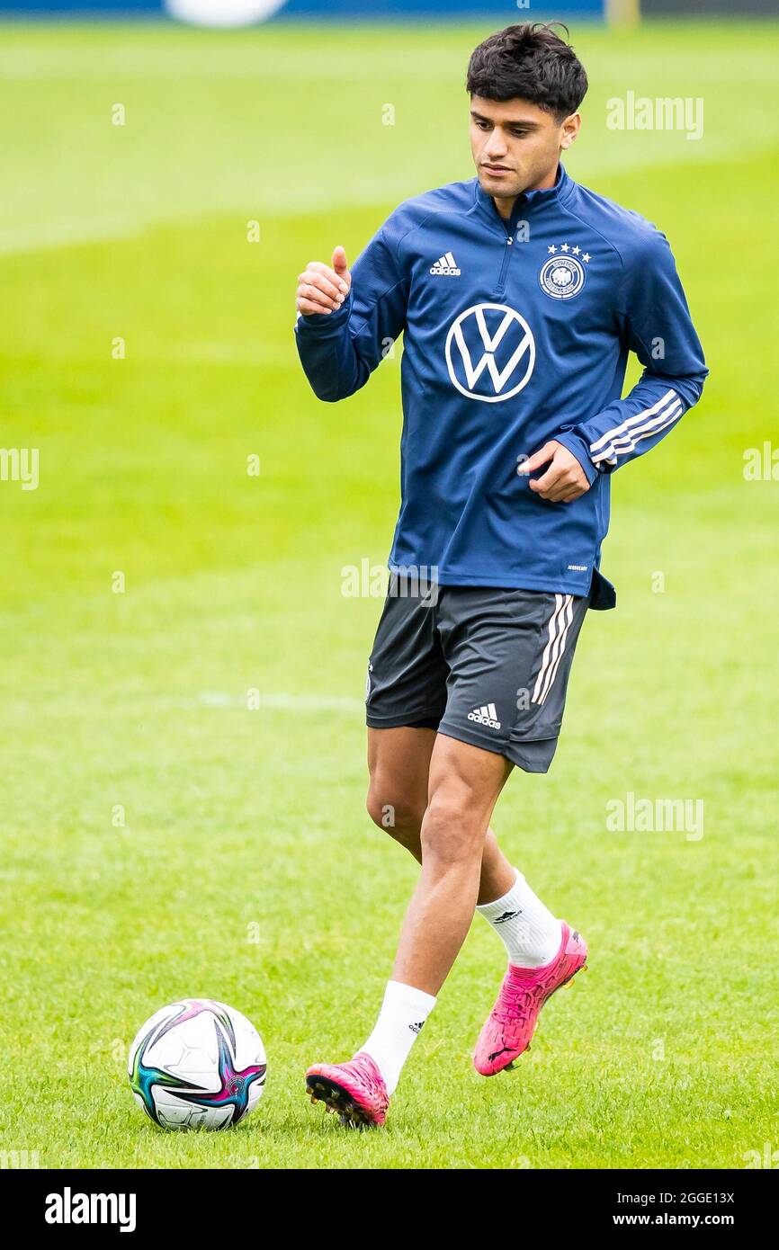 Stuttgart, Germany. 31st Aug, 2021. Football, national team, training ...