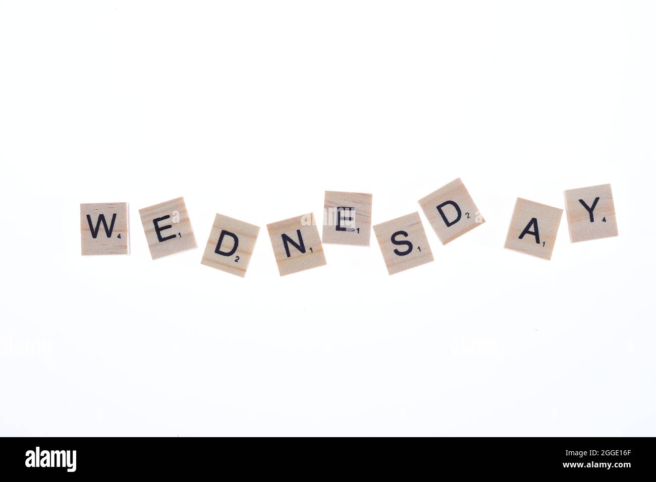 Wednesday word hi-res stock photography and images - Alamy