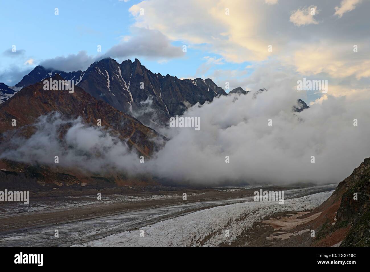 Bezengi caucasus hi-res stock photography and images - Alamy