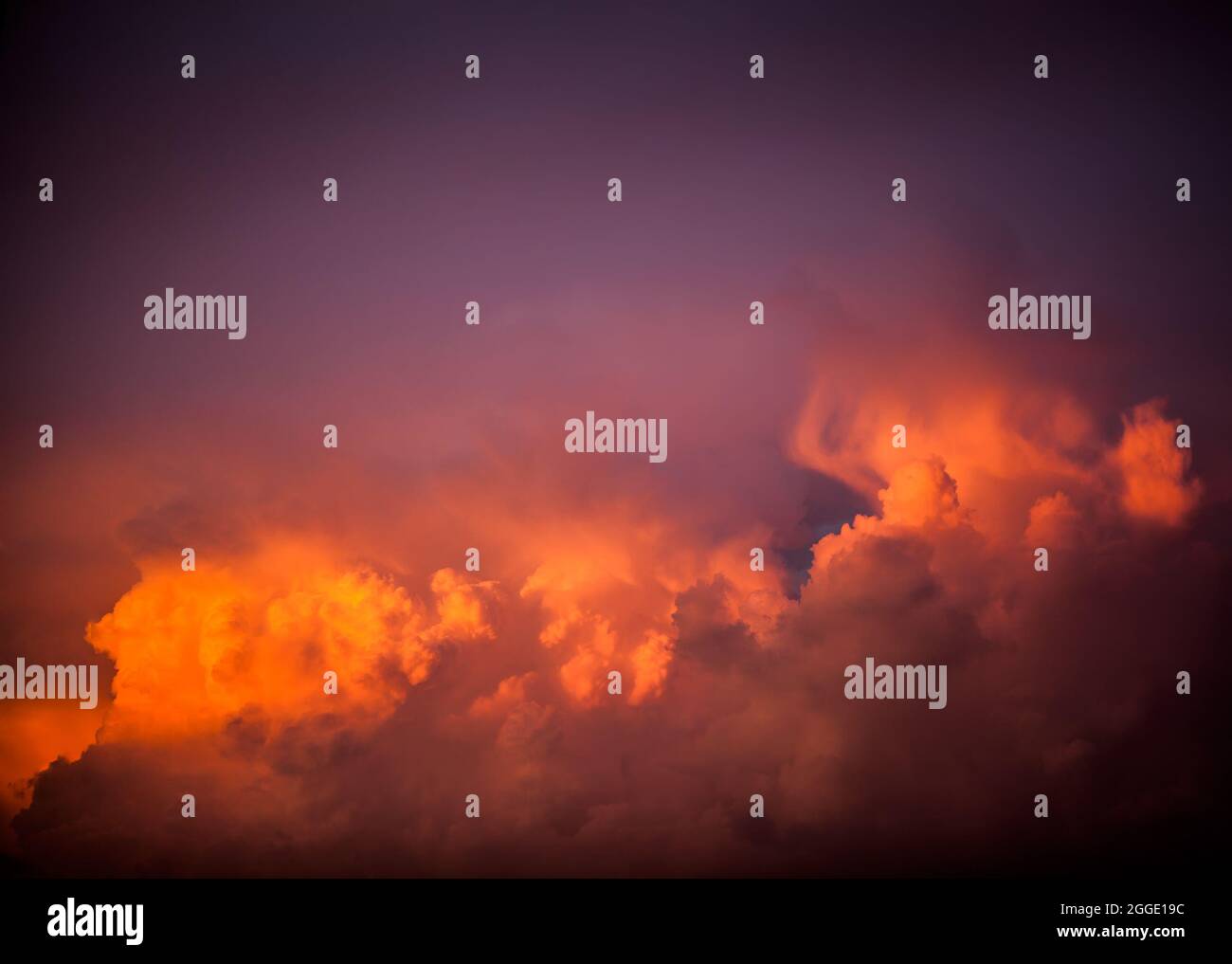 Natural Red Dramatic Clouds Area Background Stock Photo - Alamy