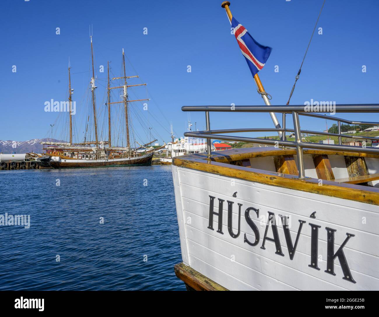 Husavik iceland sailing boat hi-res stock photography and images - Alamy