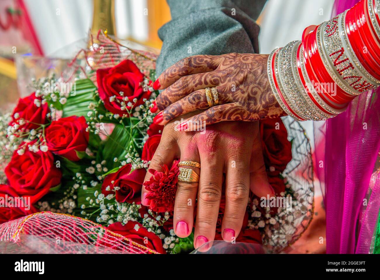 Hands Wedding