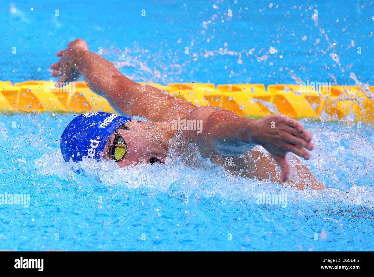 Italy's Stefano Raimondi on his way to winning the silver medal in the ...