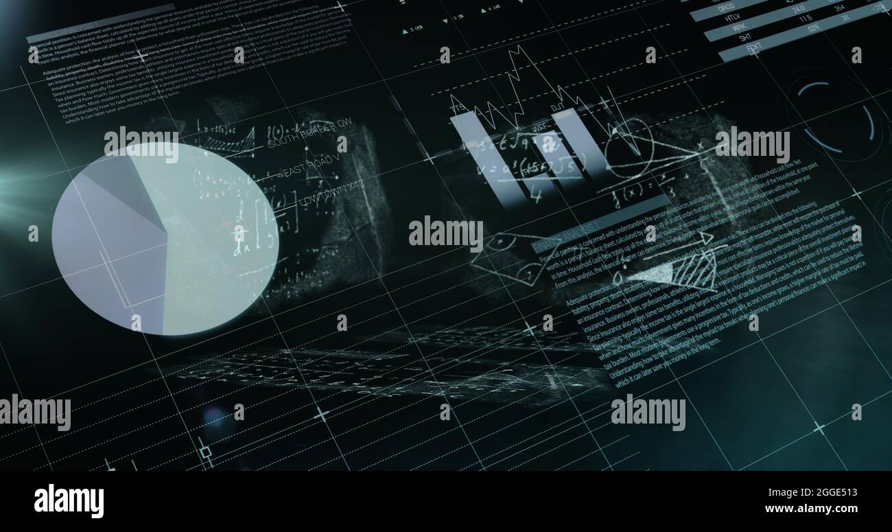 Mathematical Equations Floating Against Statistical Data Processing