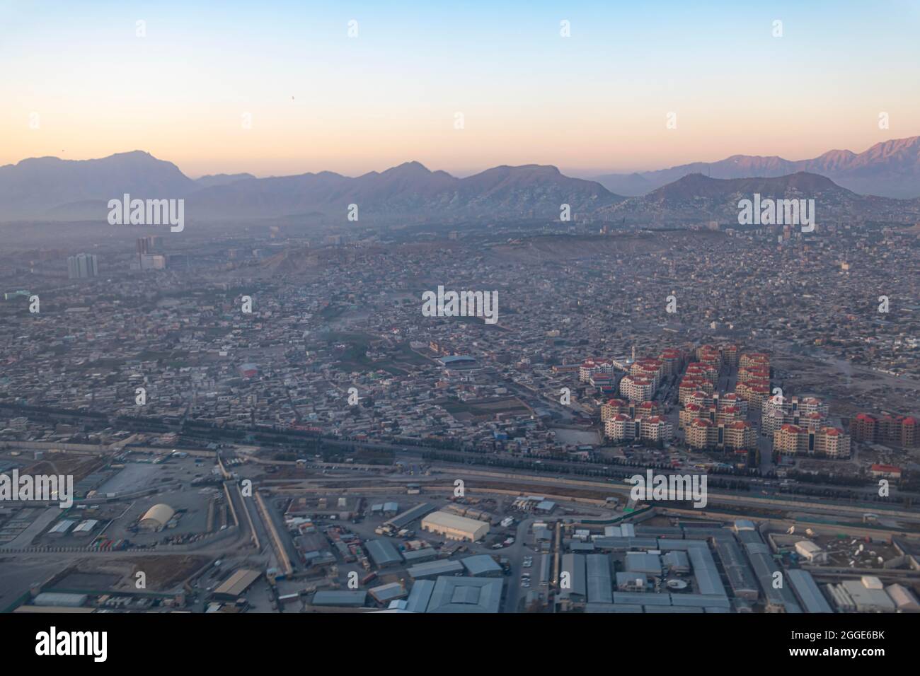 Aerial view of kabul hi-res stock photography and images - Alamy