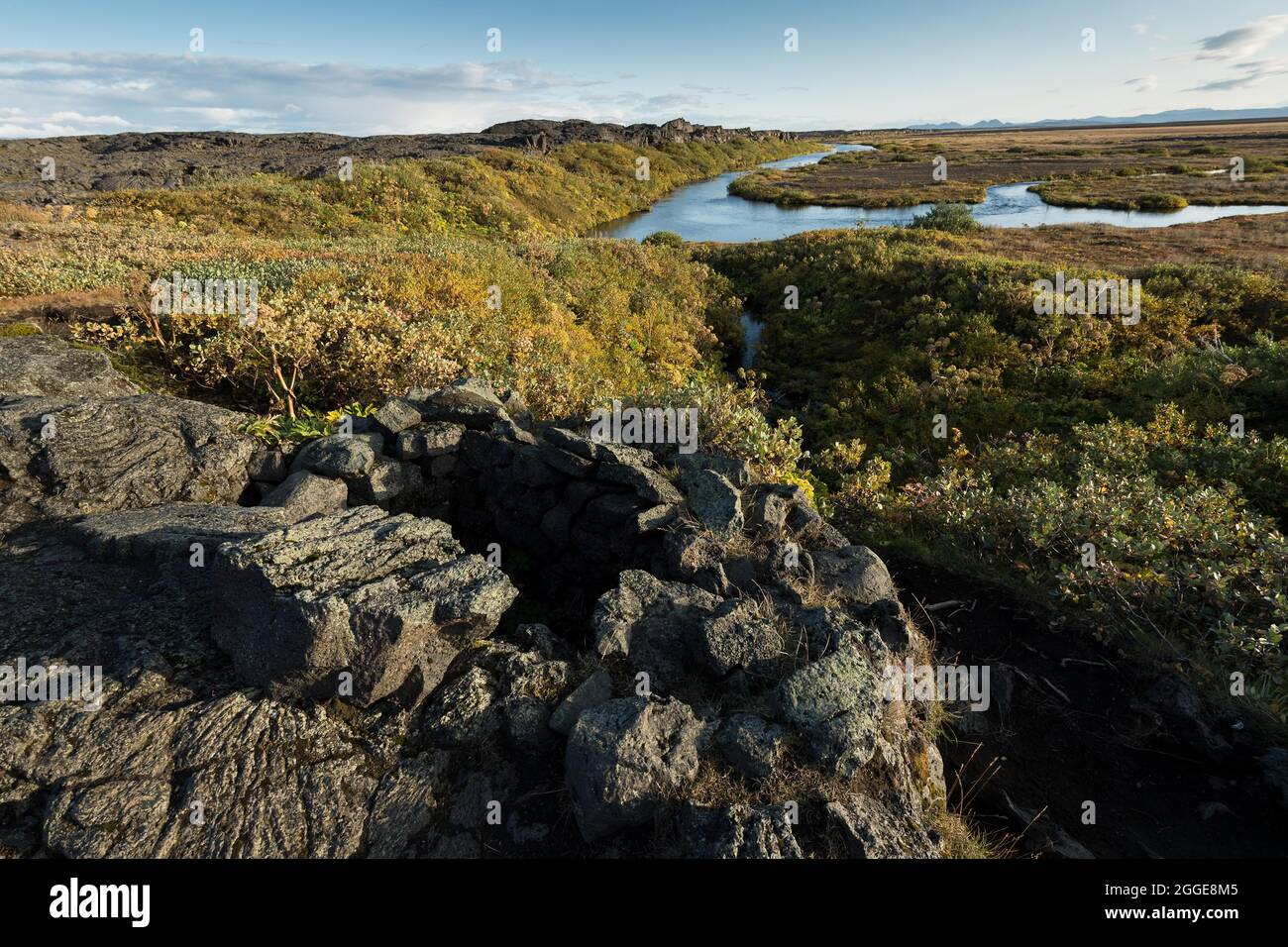 Hideout of Fjalla-Eyvindur, actually Eyvindur Jonsson, outlaw ...