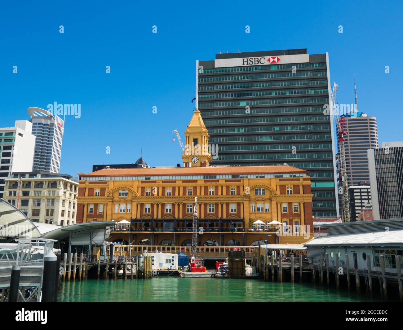 The Ferry Building, Auckland Ferry Terminal, Auckland Region, North ...