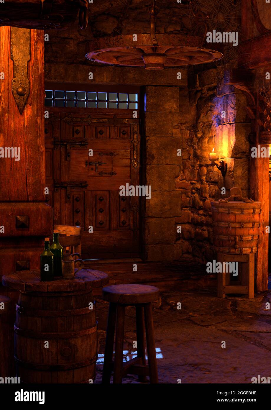 Tavern interior hi-res stock photography and images - Alamy