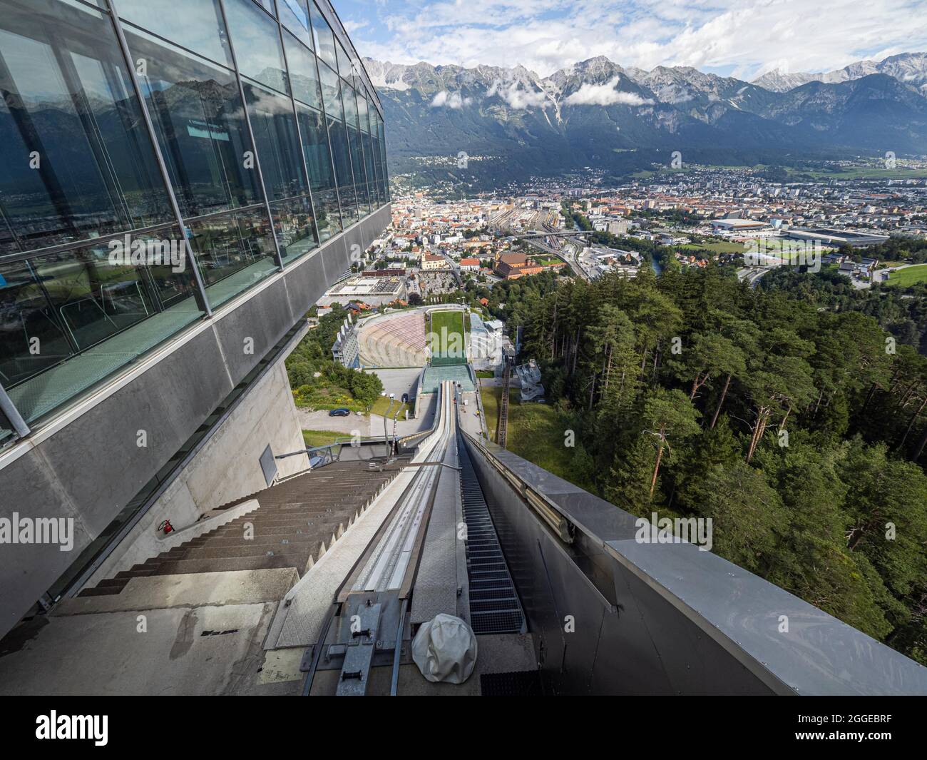 Nordkette mountains behind hi-res stock photography and images - Alamy