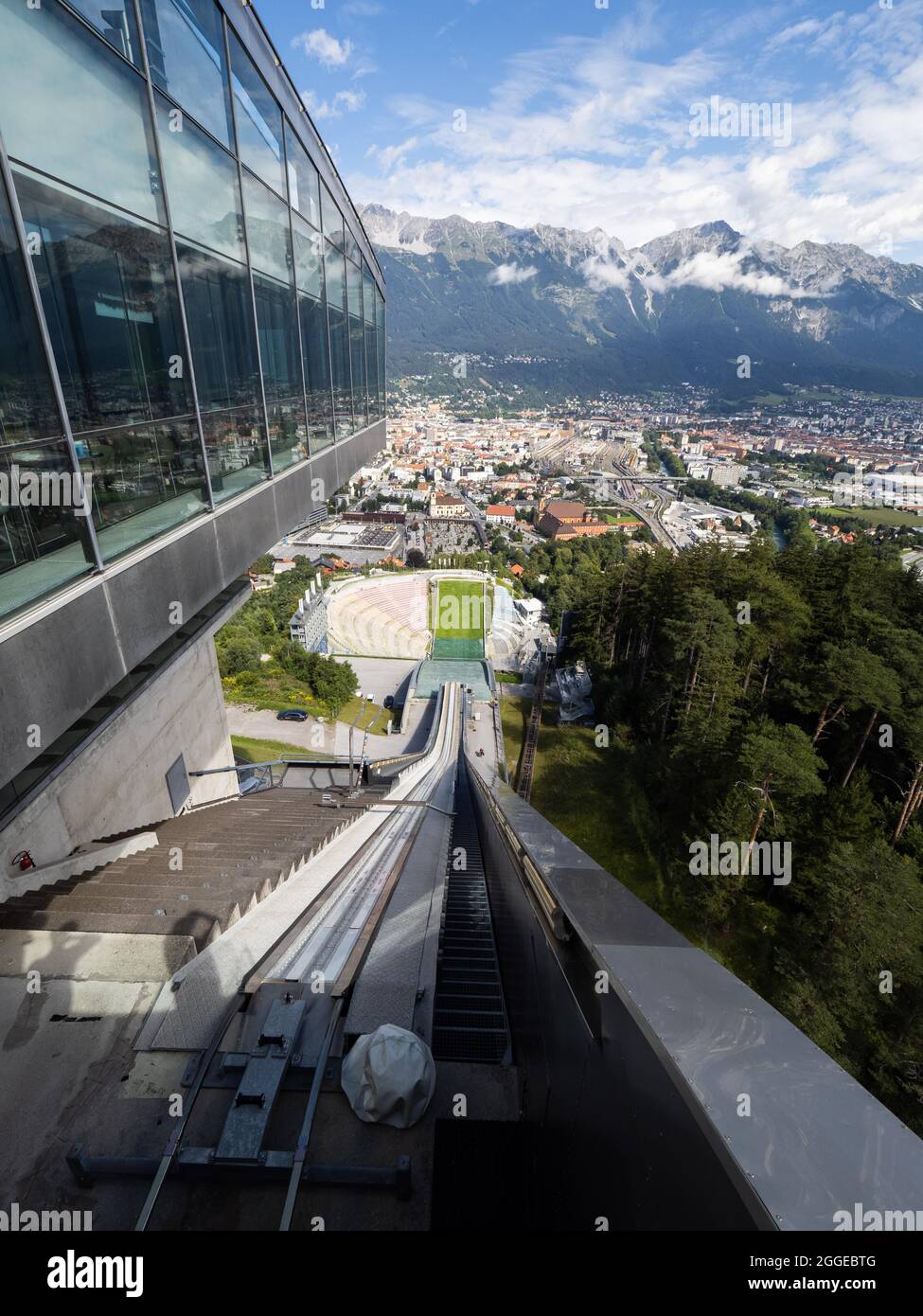 Nordkette mountains behind hi-res stock photography and images - Alamy