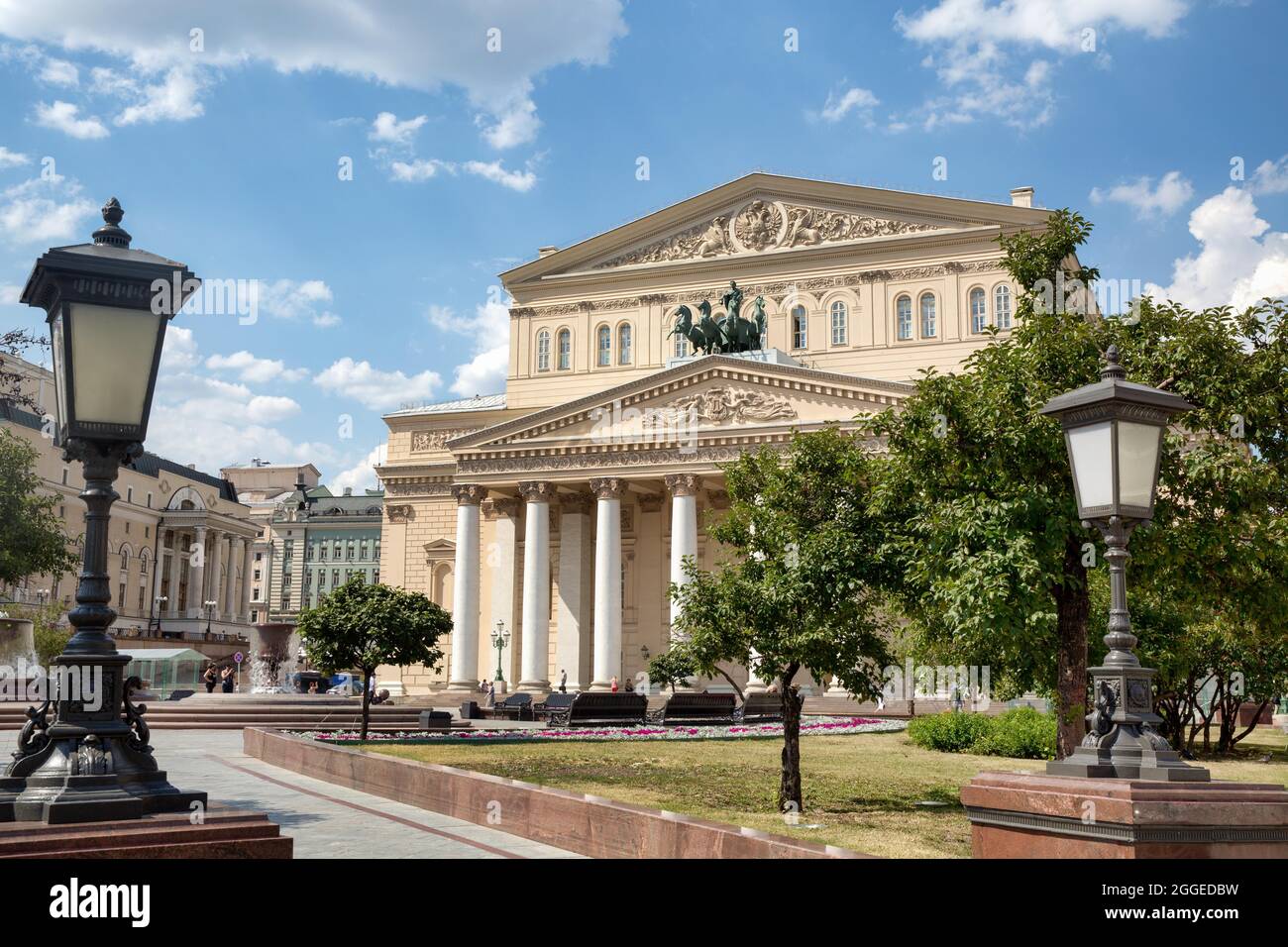 Bolshoy Theater, Moscow, Russia Stock Photo - Alamy