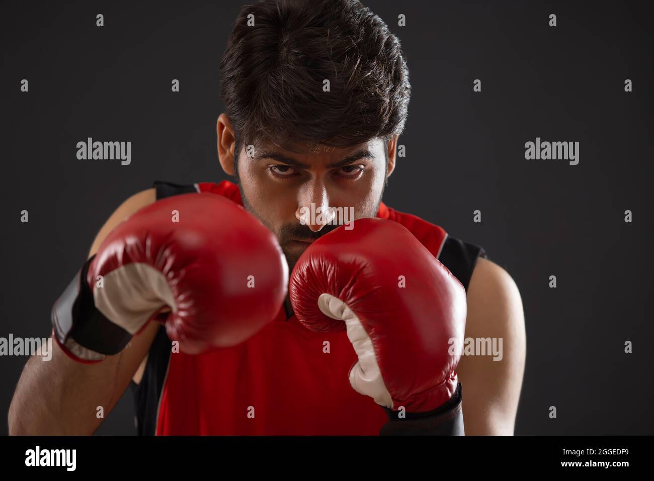Indian man boxer boxing sports hi-res stock photography and images - Alamy