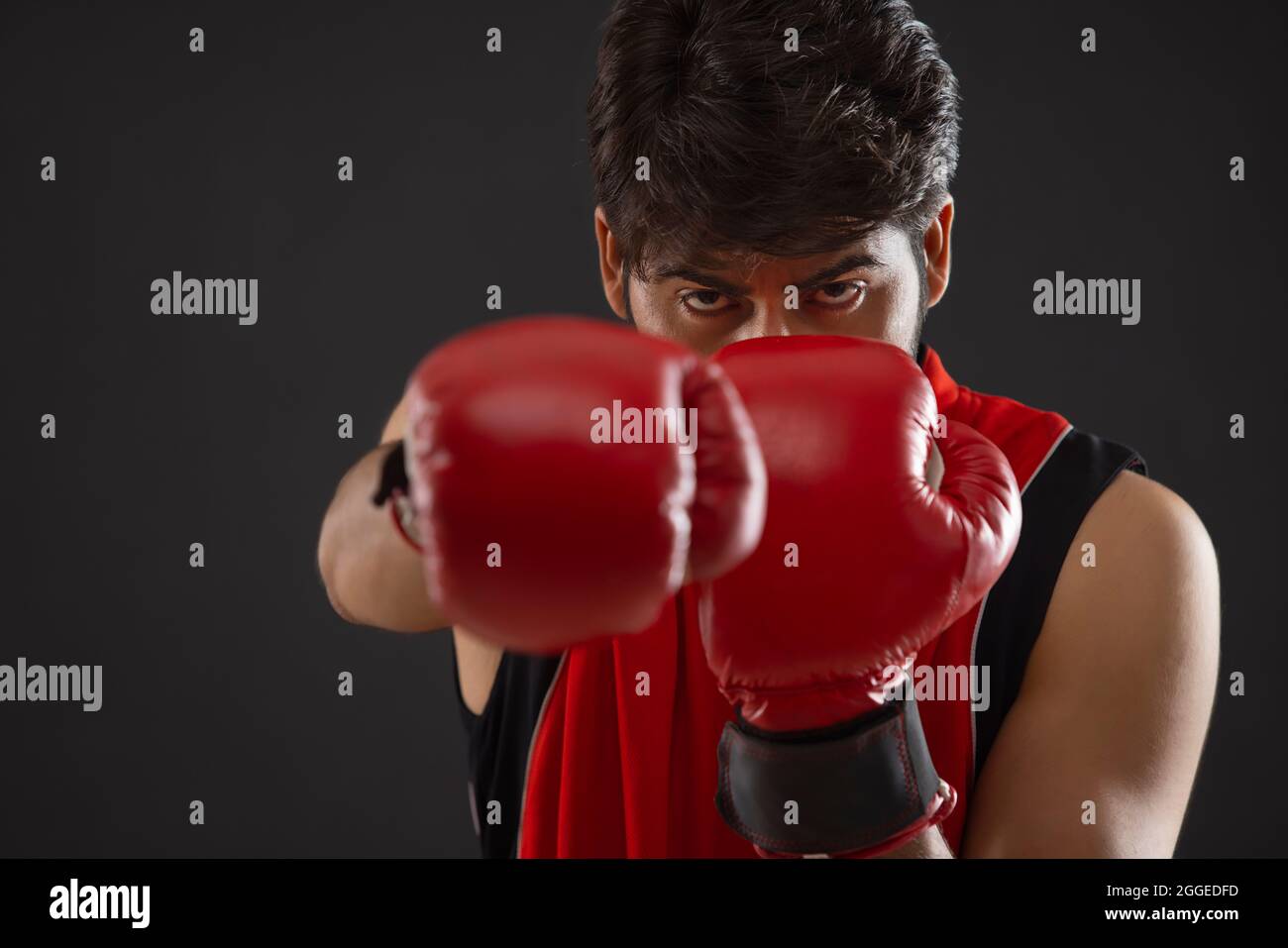 Indian man boxer boxing sports hi-res stock photography and images - Alamy