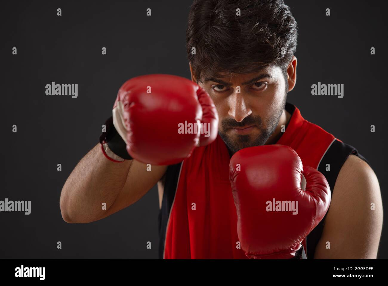 Indian professional boxer hi-res stock photography and images - Alamy
