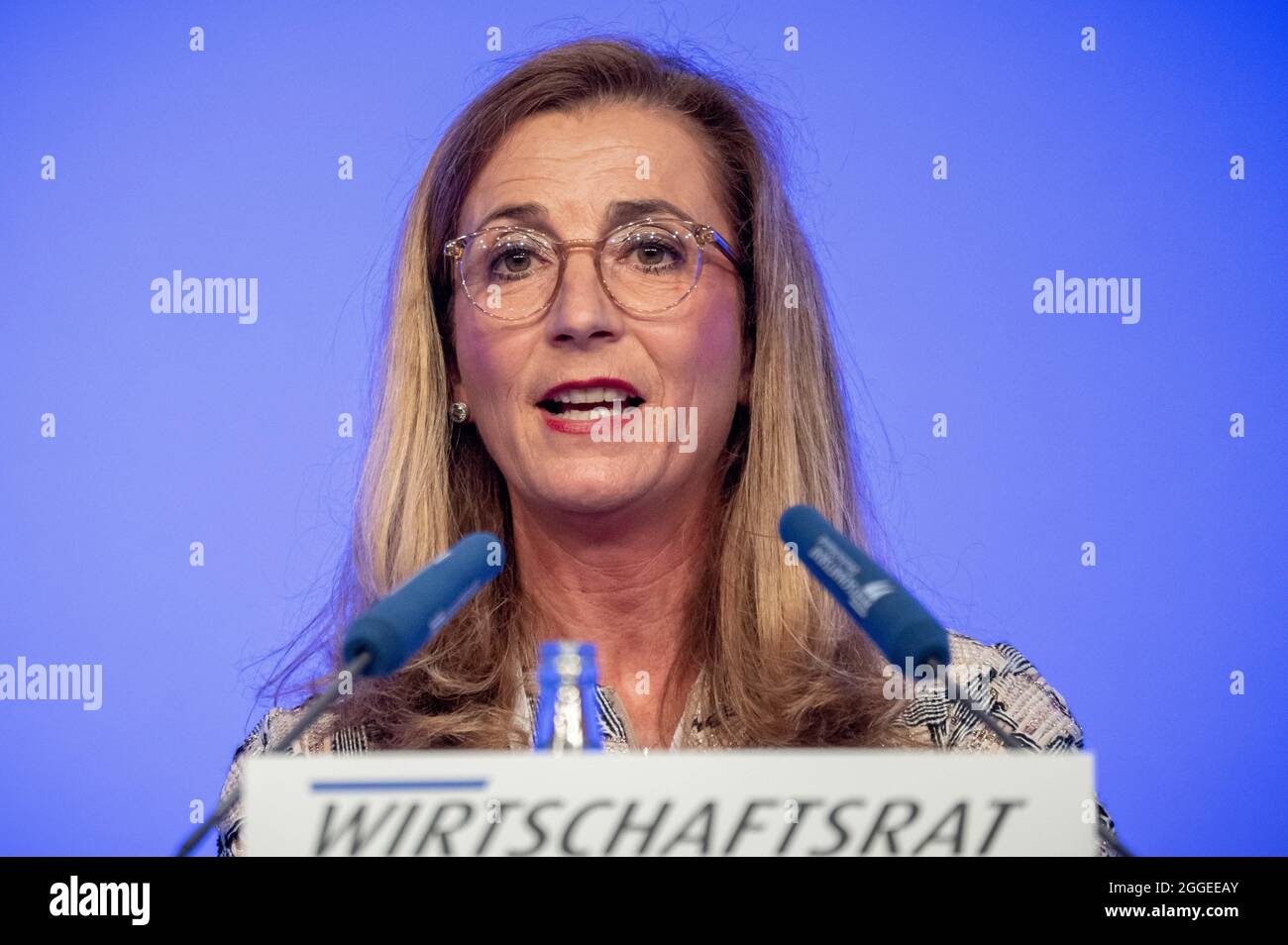 Berlin, Germany. 31st Aug, 2021. Astrid Hamker, President of the ...