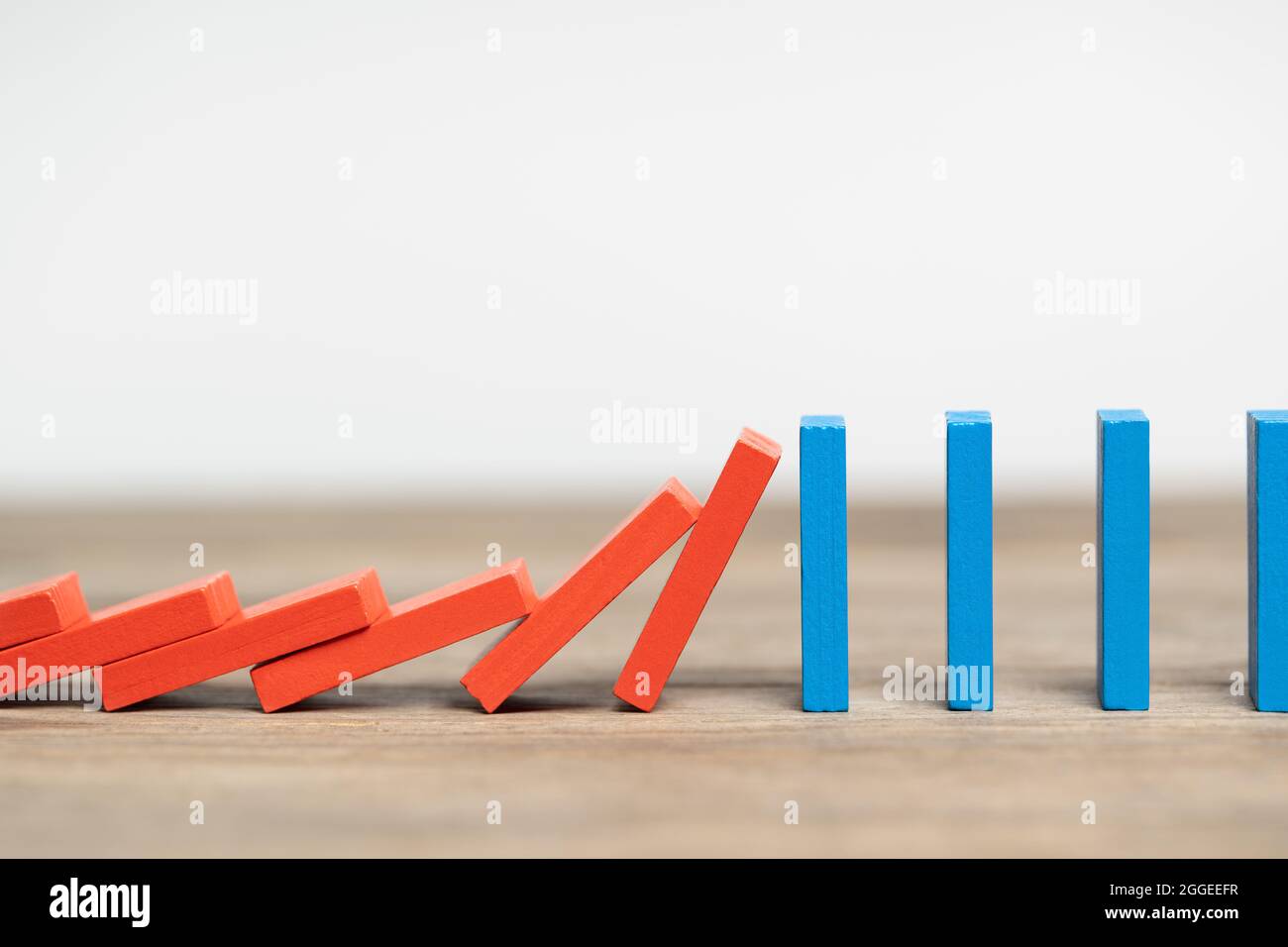 Cause Effect Domino High Resolution Stock Photography and Images - Alamy