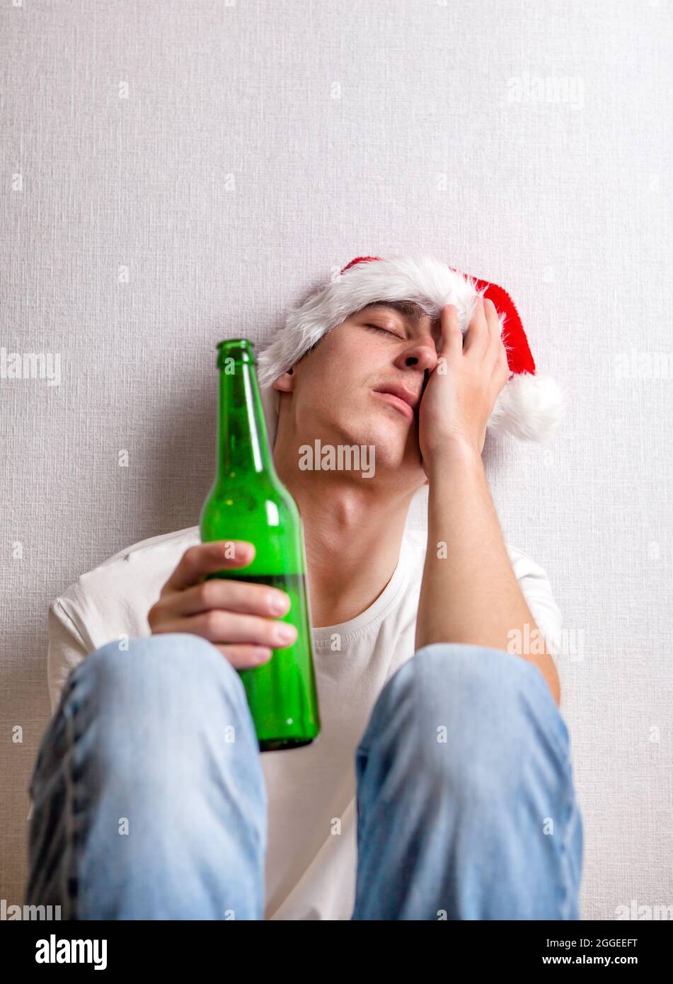 Lonely man party hat hi-res stock photography and images - Alamy