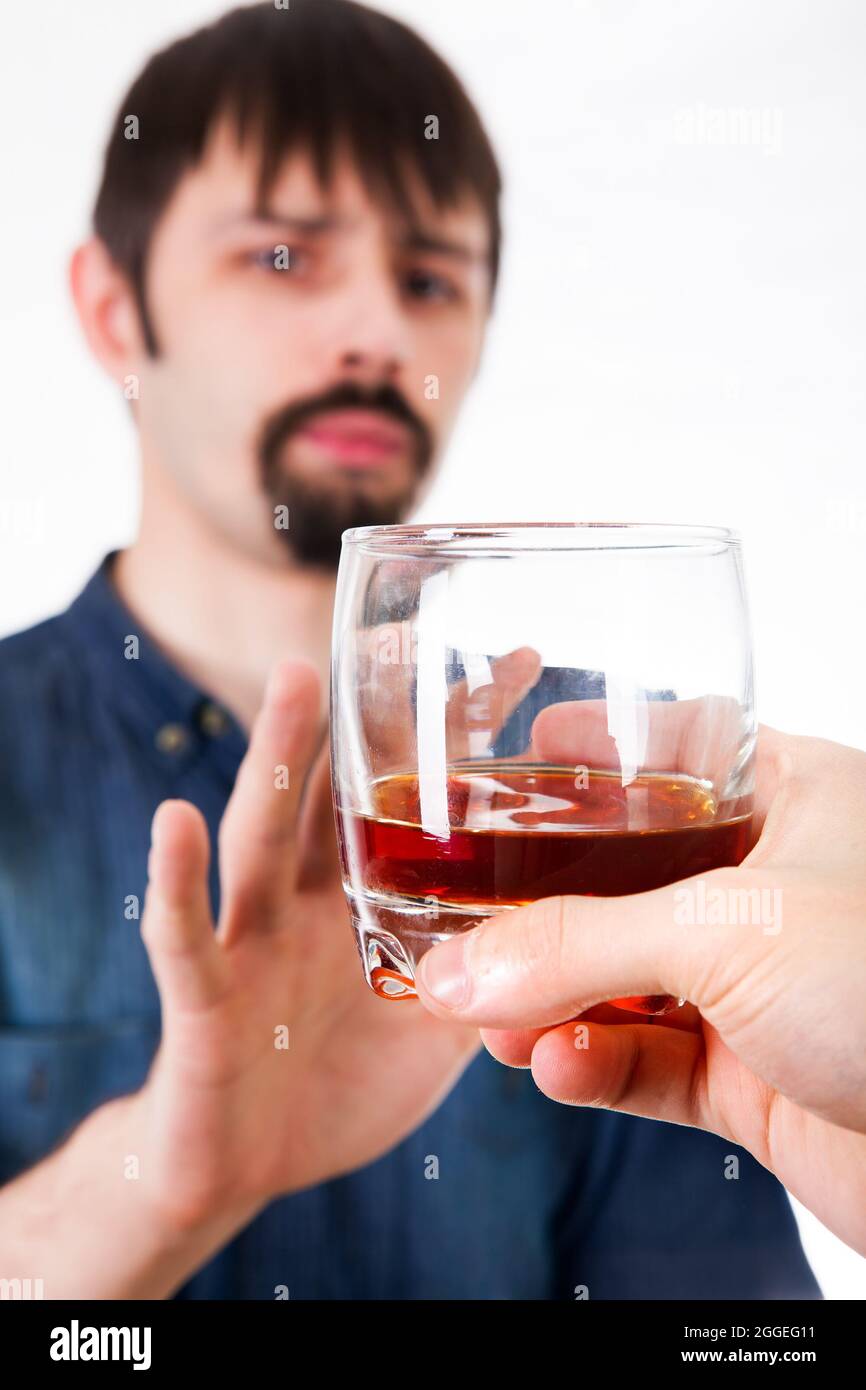 Refuse alcohol hi-res stock photography and images - Alamy