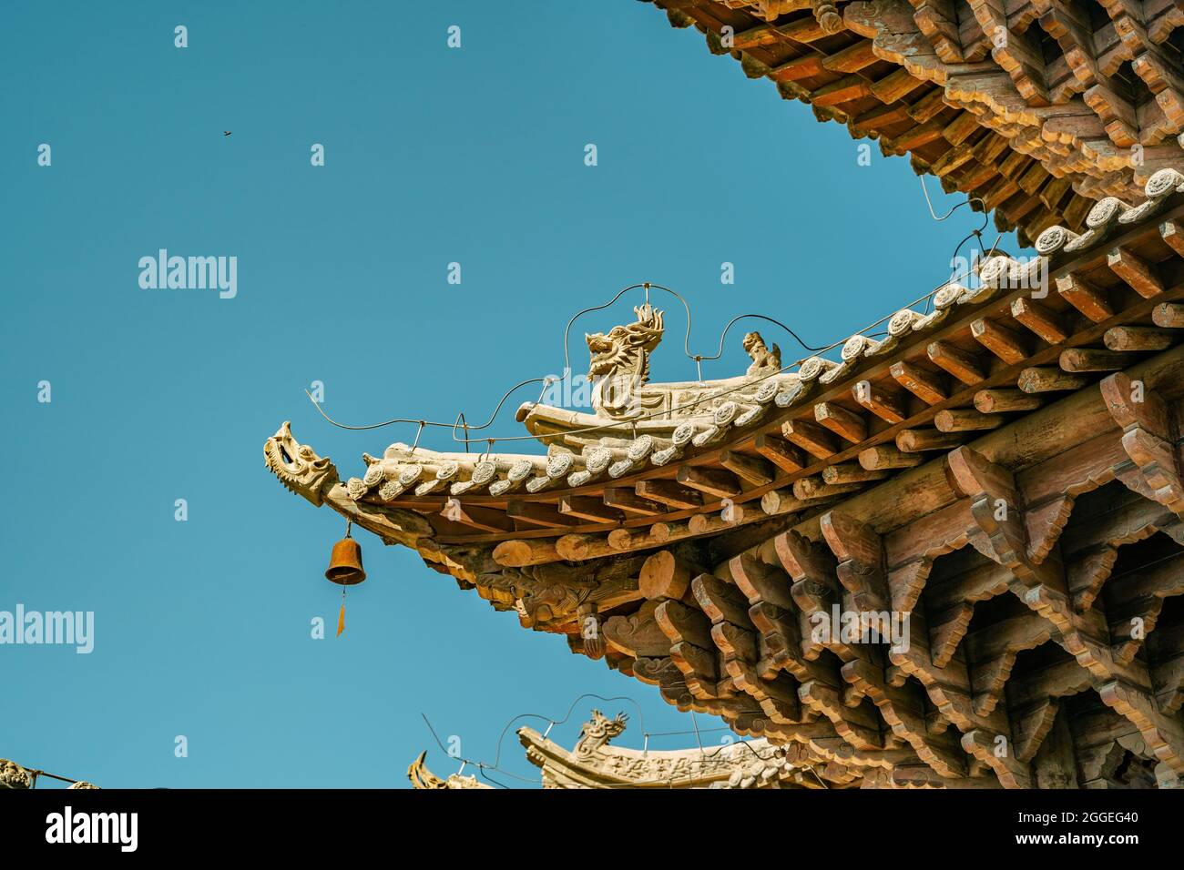 Detail view of a traditional Chinese architecture Stock Photo - Alamy