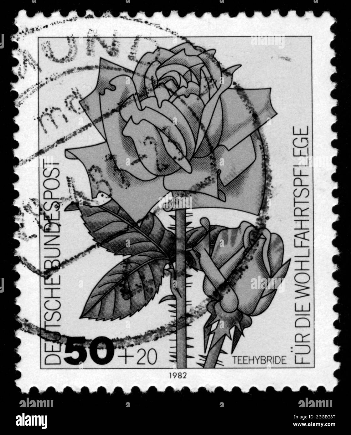 Germany stamp 1982 hi-res stock photography and images - Alamy