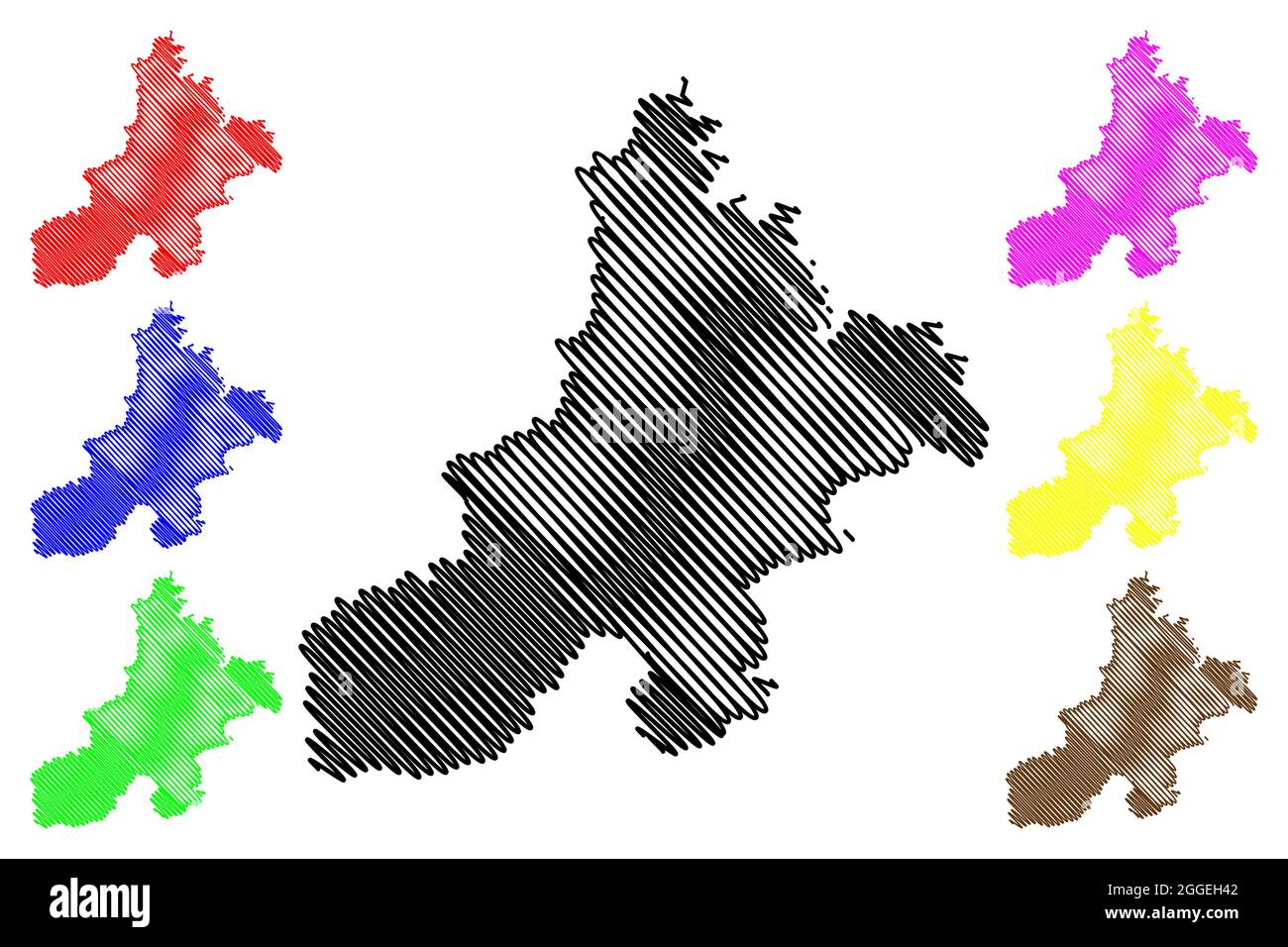 Nienburg district (Federal Republic of Germany, rural district, State ...