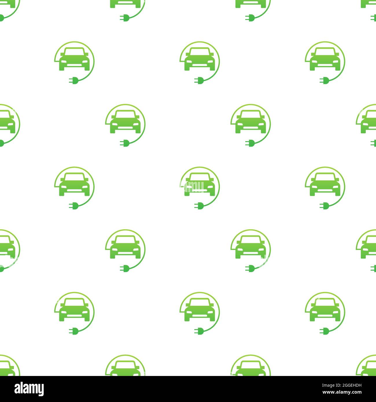 EV charging station pattern. Vector stock illustration Stock Vector ...