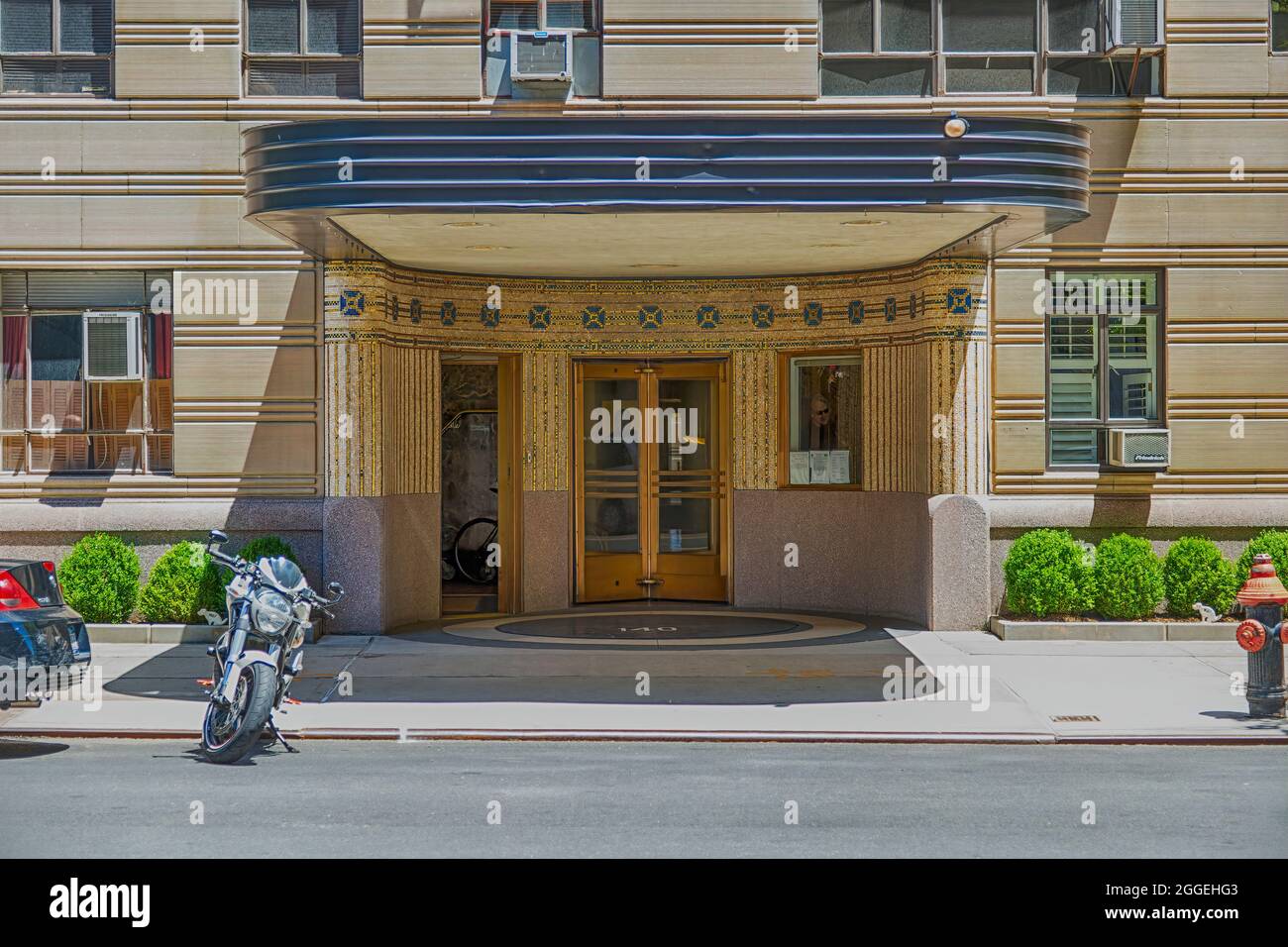140 Riverside Drive, The Normandy, designed by Emery Roth, is also ...