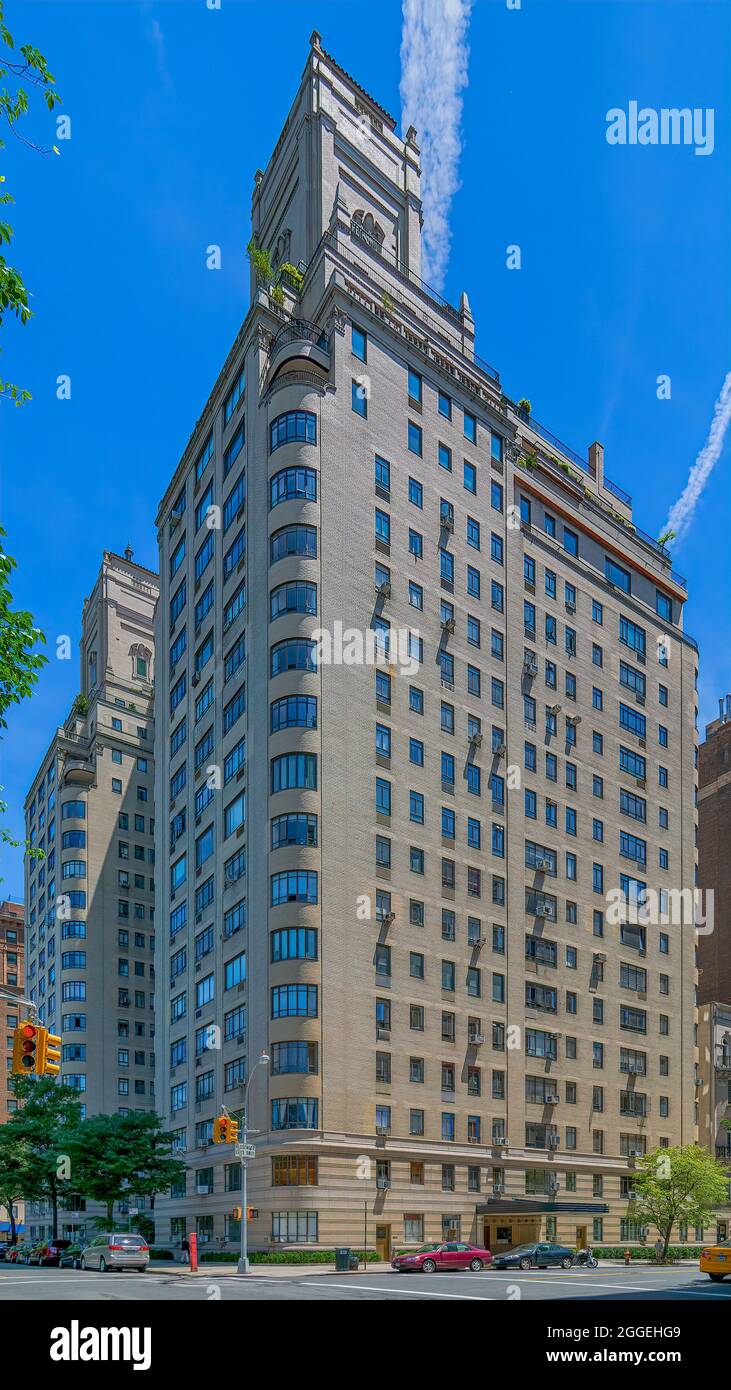 140 Riverside Drive, The Normandy, designed by Emery Roth, is also ...