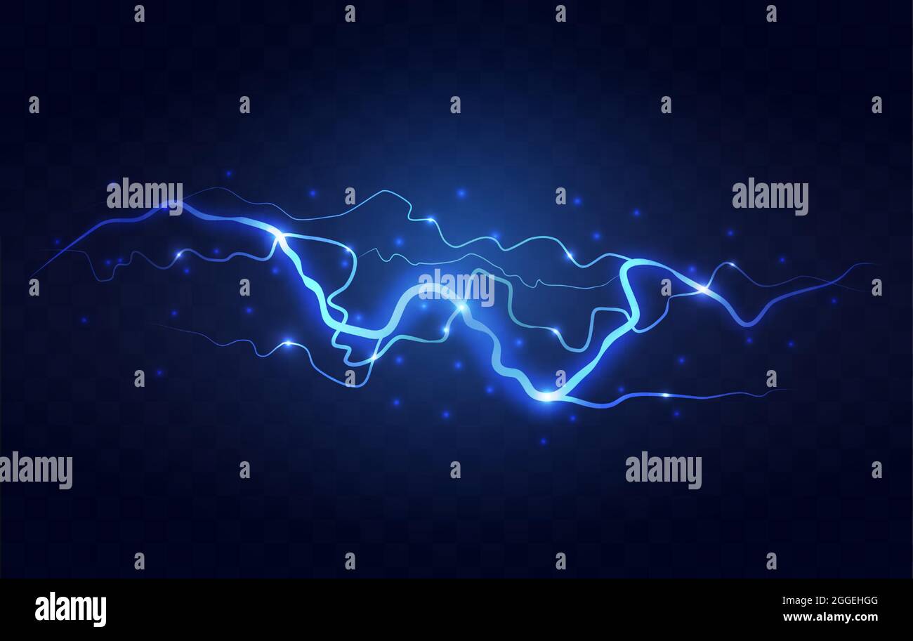 Crack of lightning Stock Vector Images - Alamy