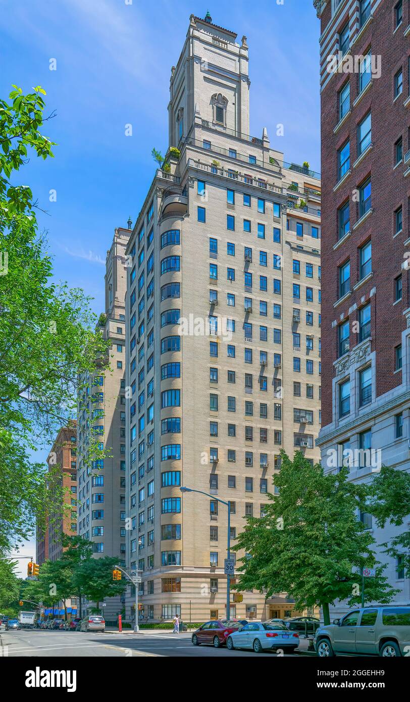 140 Riverside Drive, The Normandy, designed by Emery Roth, is also ...
