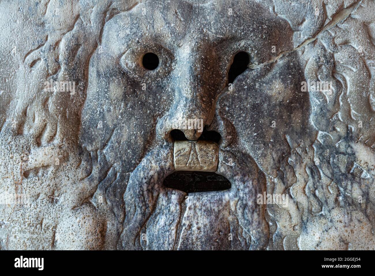 Rome Italy: (Boca della Verita) The mouth of truth marble mask ...