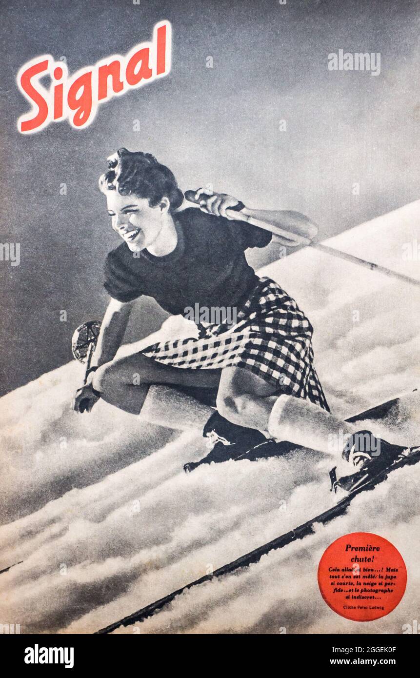 Signal German magazine Stock Photo - Alamy