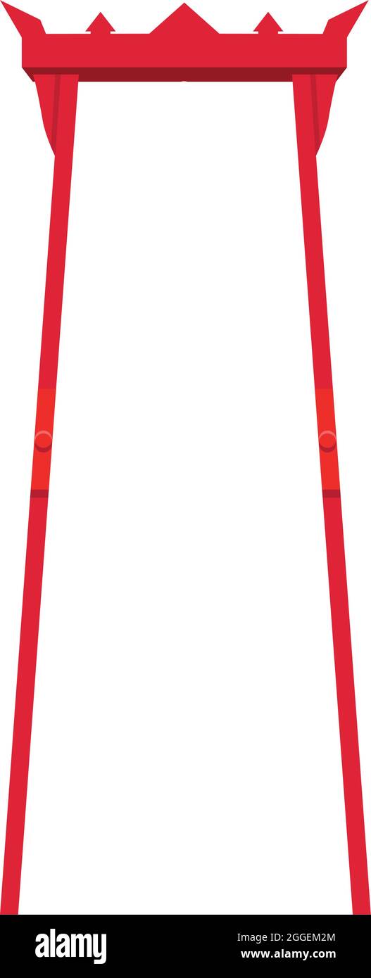 thailand red arch Stock Vector Image & Art - Alamy