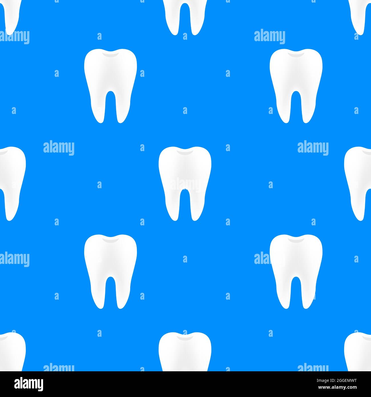Teeth pattern dentist. Healthy Teeth. Human Teeth. Vector stock ...