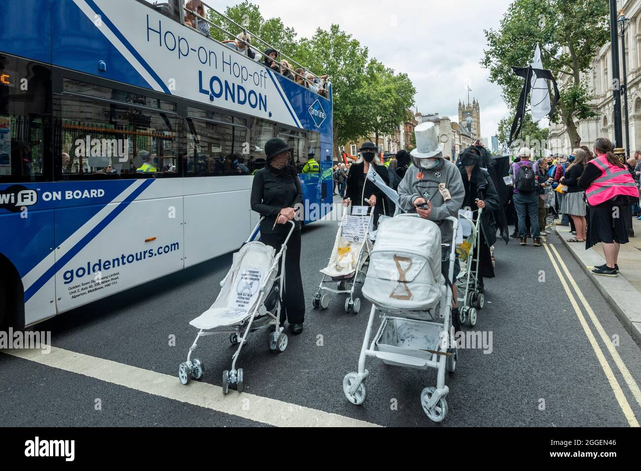 Extinction rebellion activists walking hi-res stock photography and ...