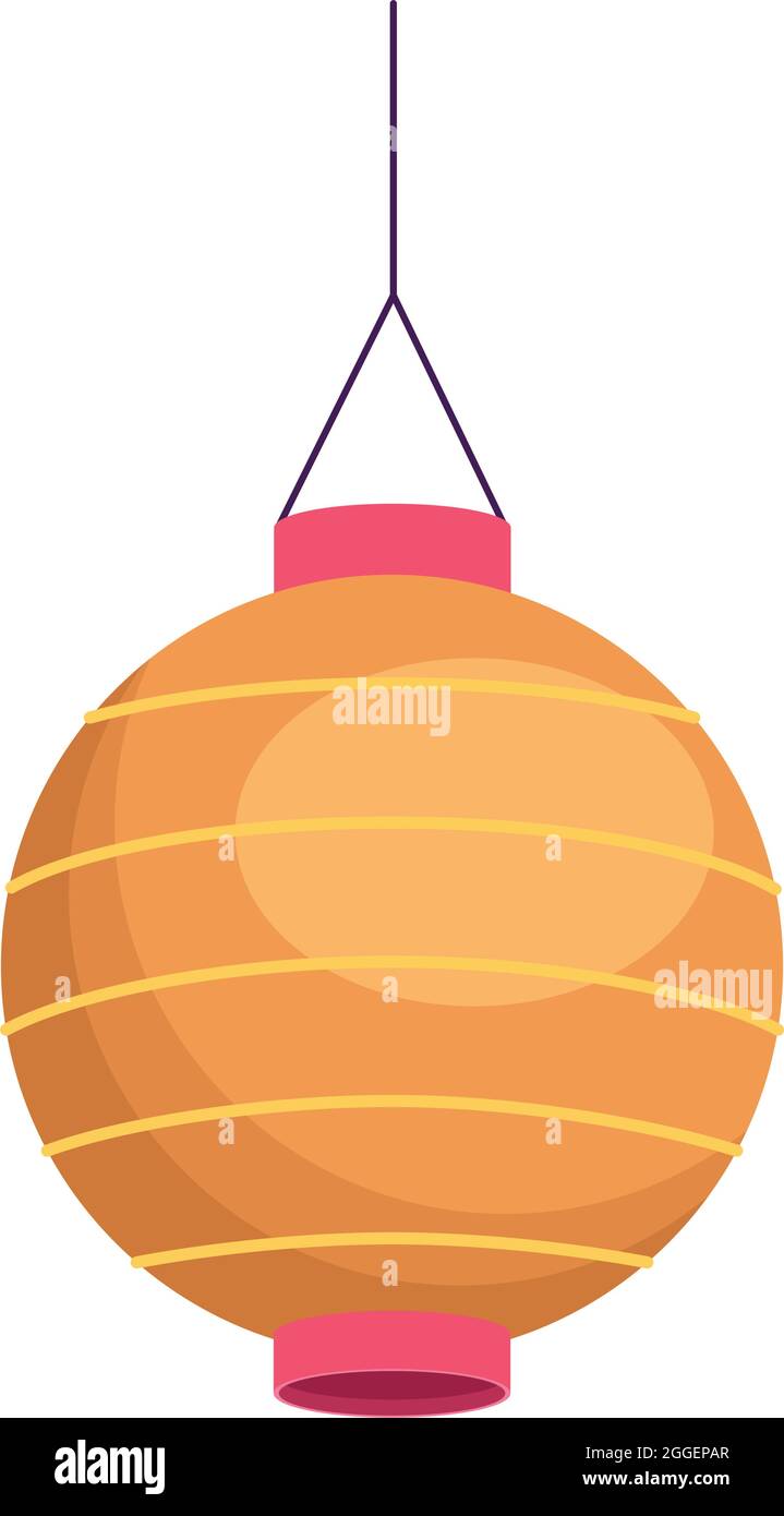japanese yellow lamp hanging Stock Vector Image & Art - Alamy