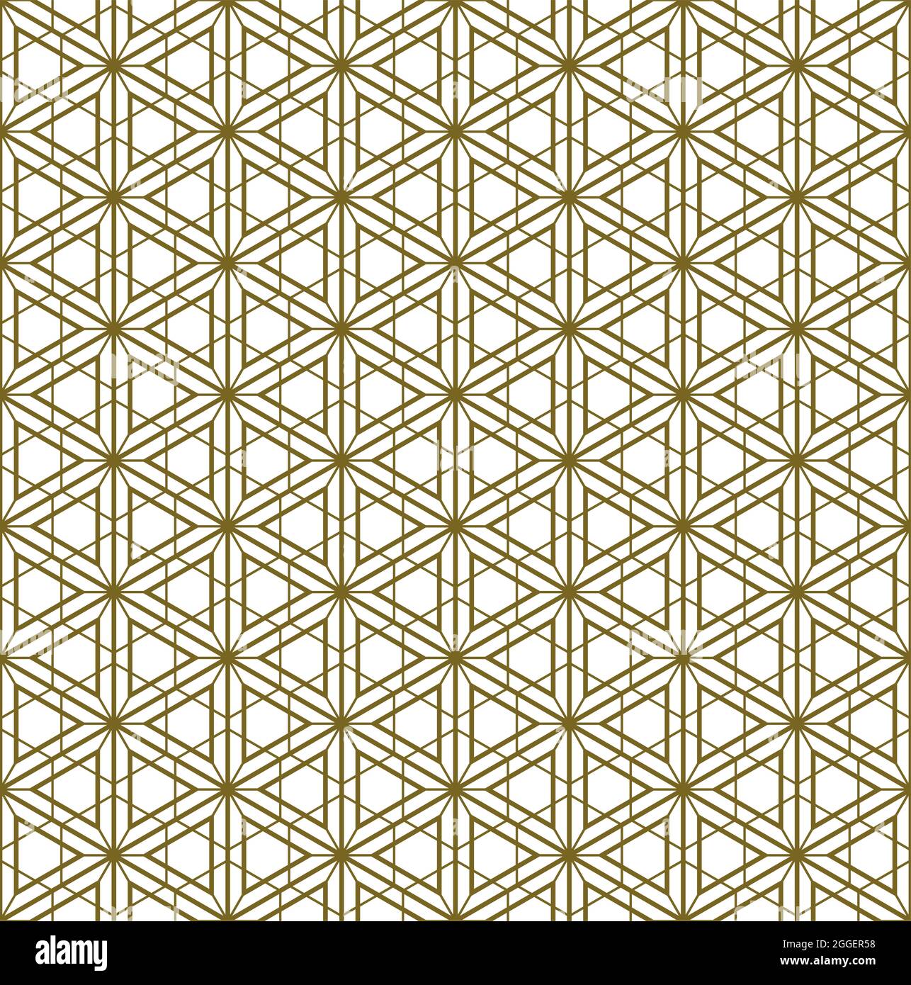 A seamless pattern based on elements of the traditional Japanese craft ...
