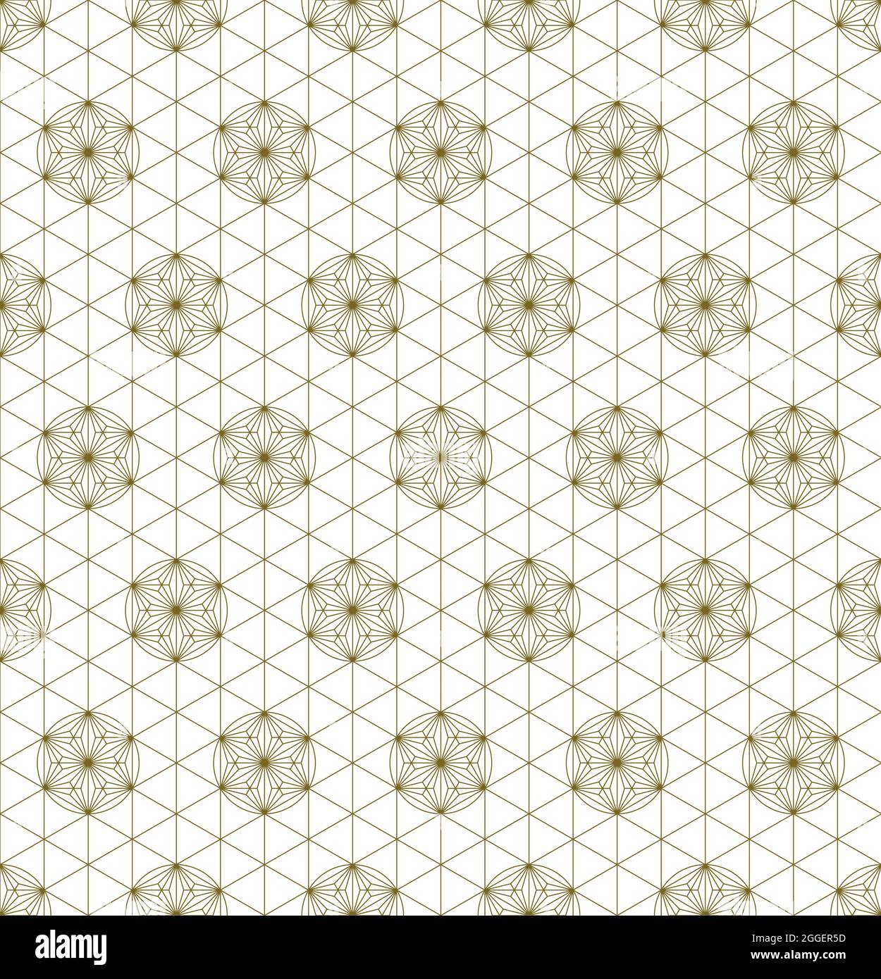 A seamless pattern based on elements of the traditional Japanese craft ...