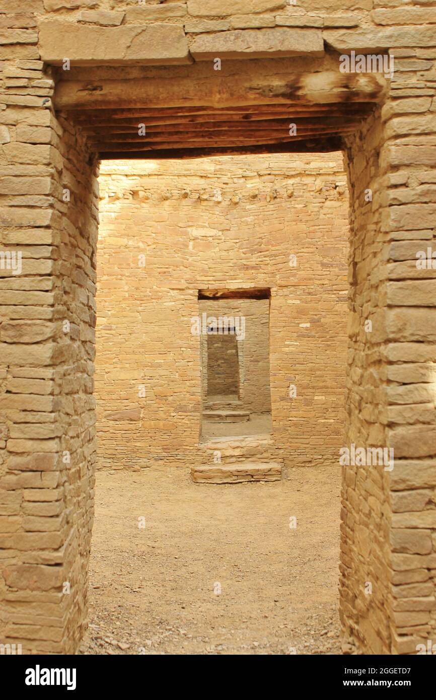 Ancient doors in the ruins Stock Photo - Alamy