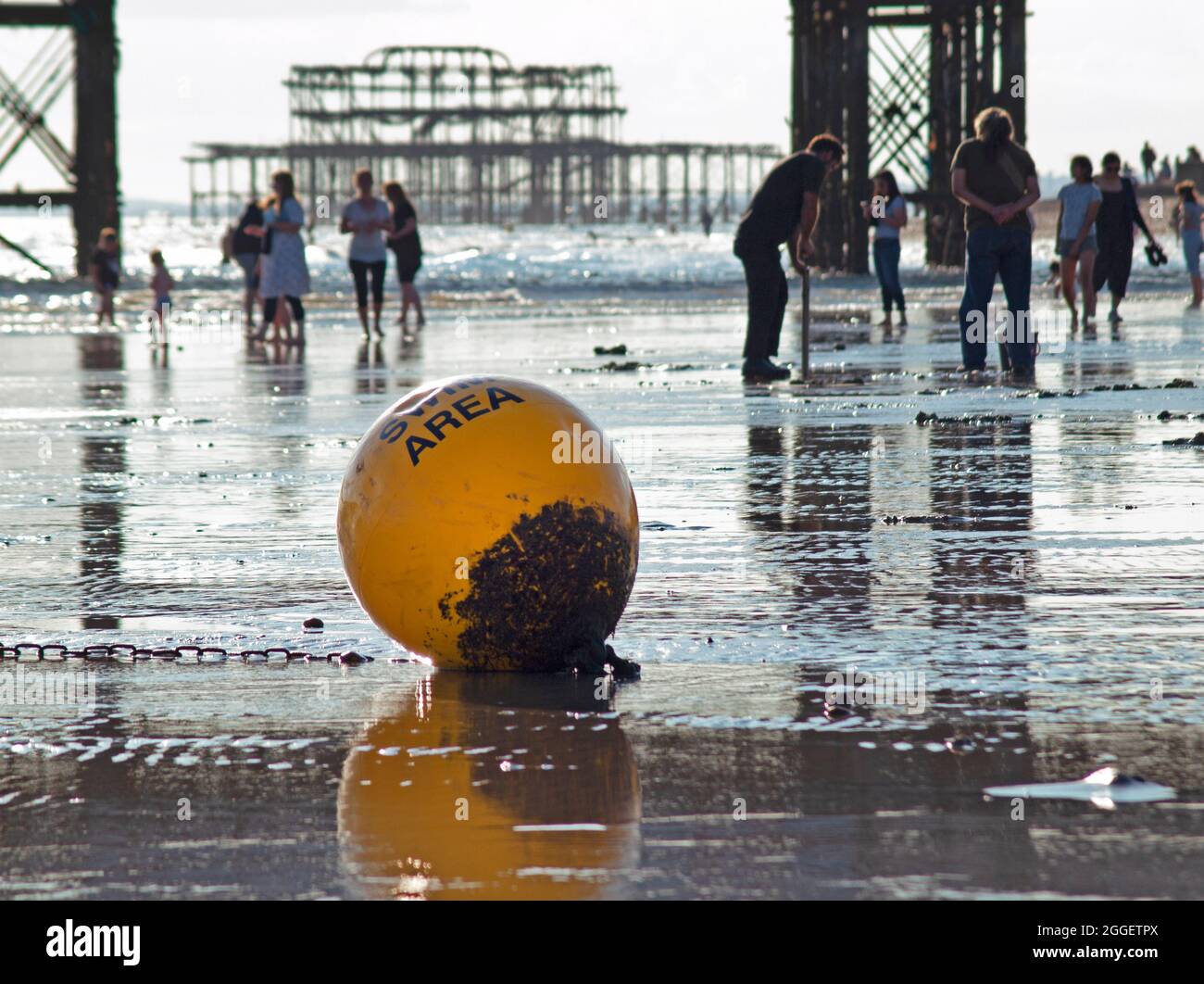 Sea washed up buoy hi-res stock photography and images - Alamy