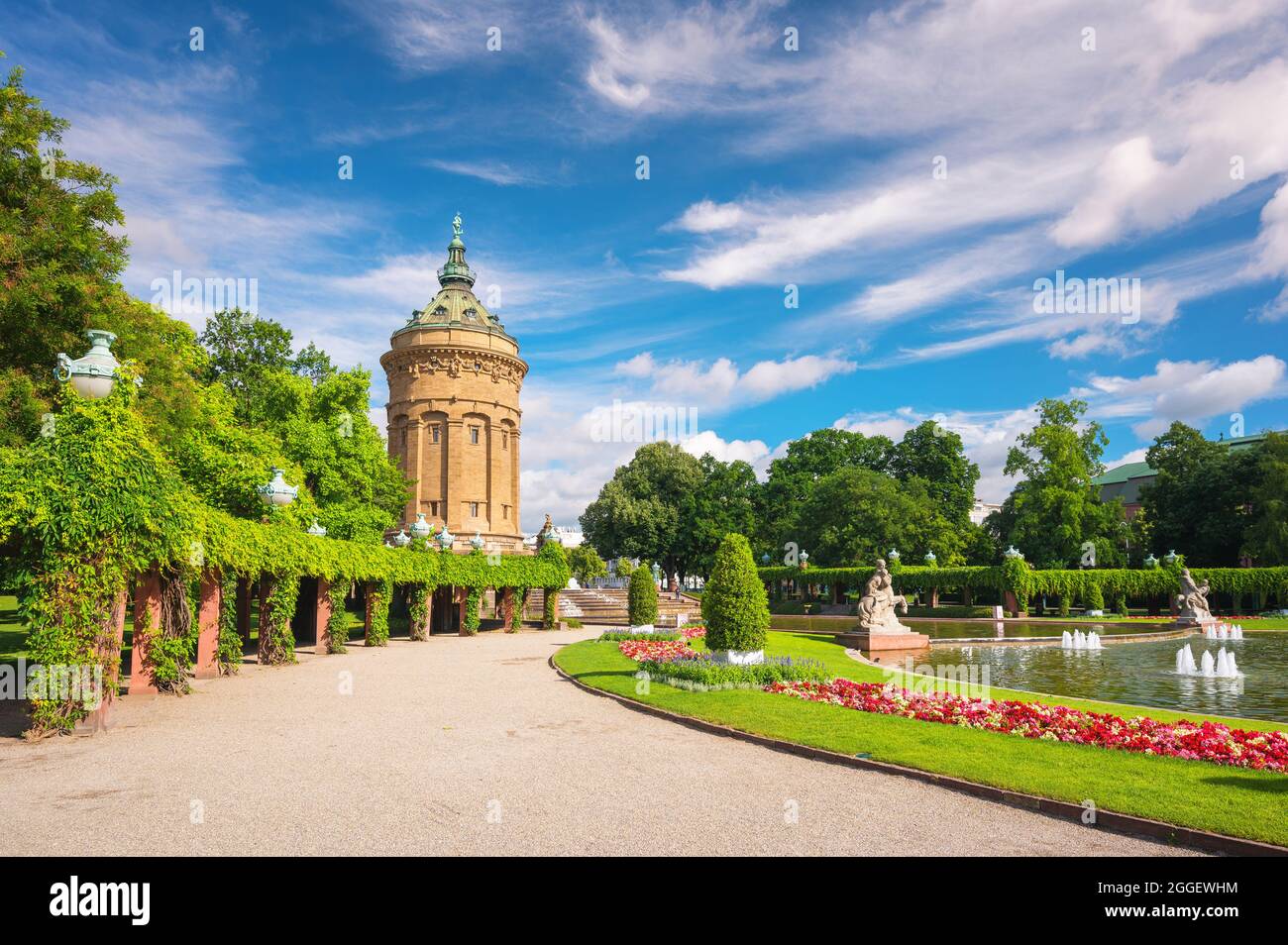 Mannheim germany tower hi-res stock photography and images - Alamy