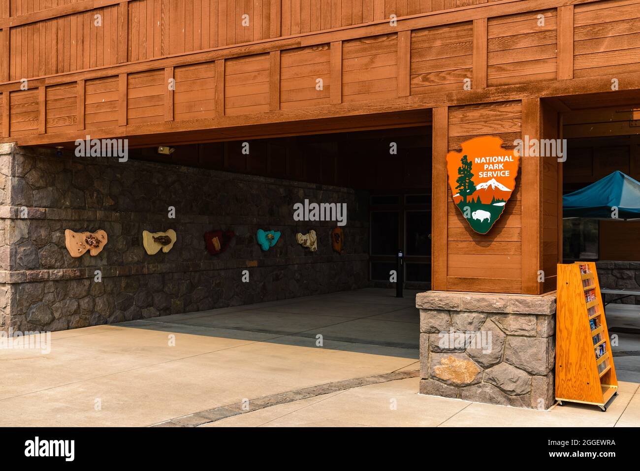 Visitor Center at the John Day Fossil Beds National Monument. Kimberly ...