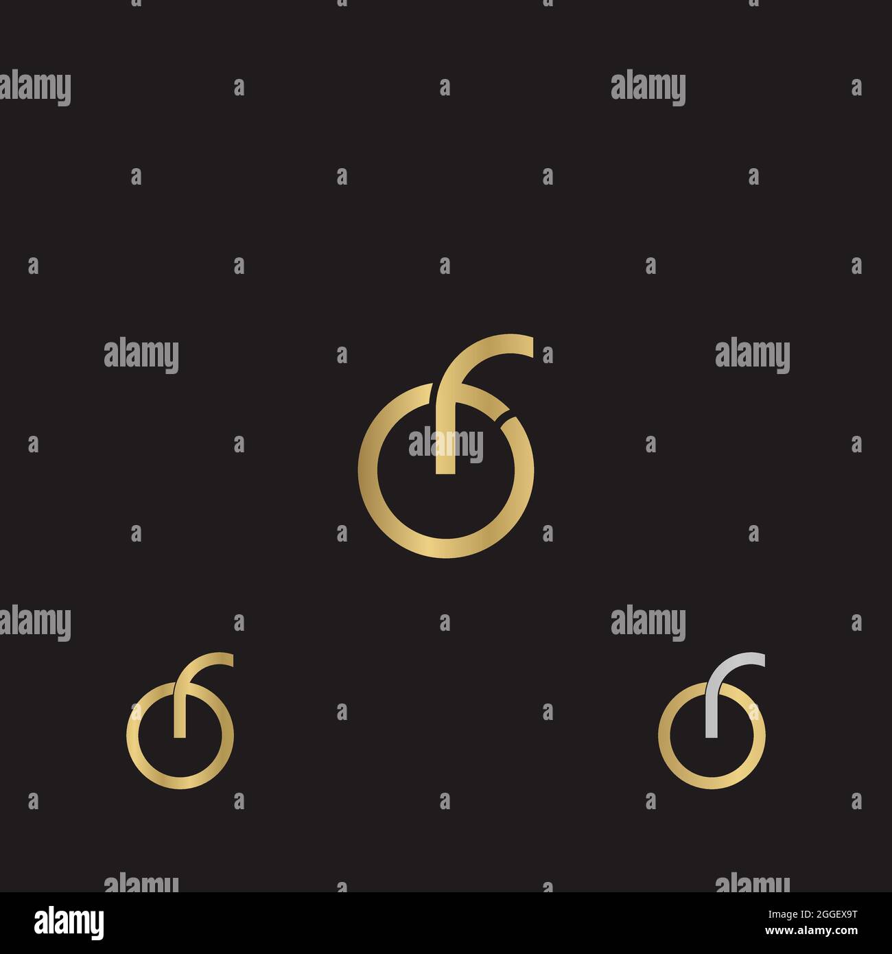 Fo initials logo hi-res stock photography and images - Alamy