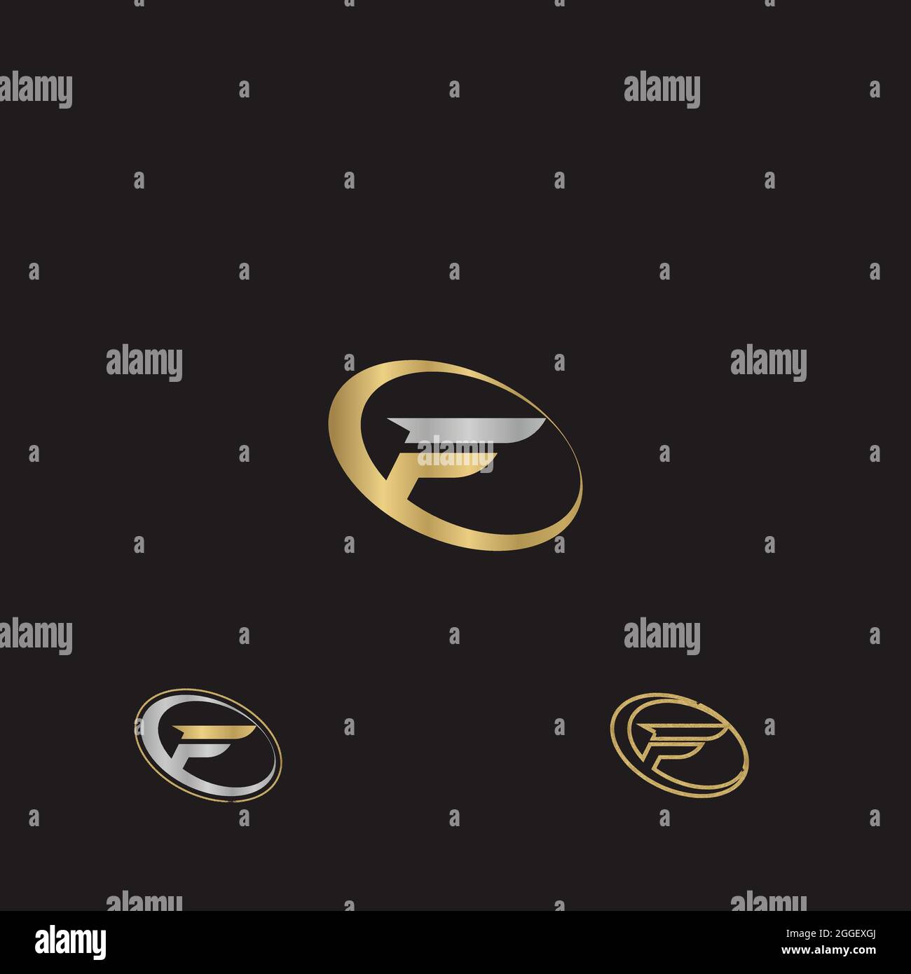 O initials logo hi-res stock photography and images - Alamy