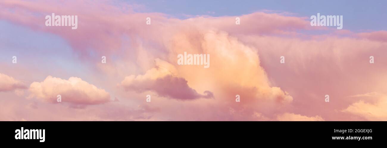 Amazing Natural Bright Dramatic Sky In Different Colours In Sunset Sunrise Time. Colorful Sky ...