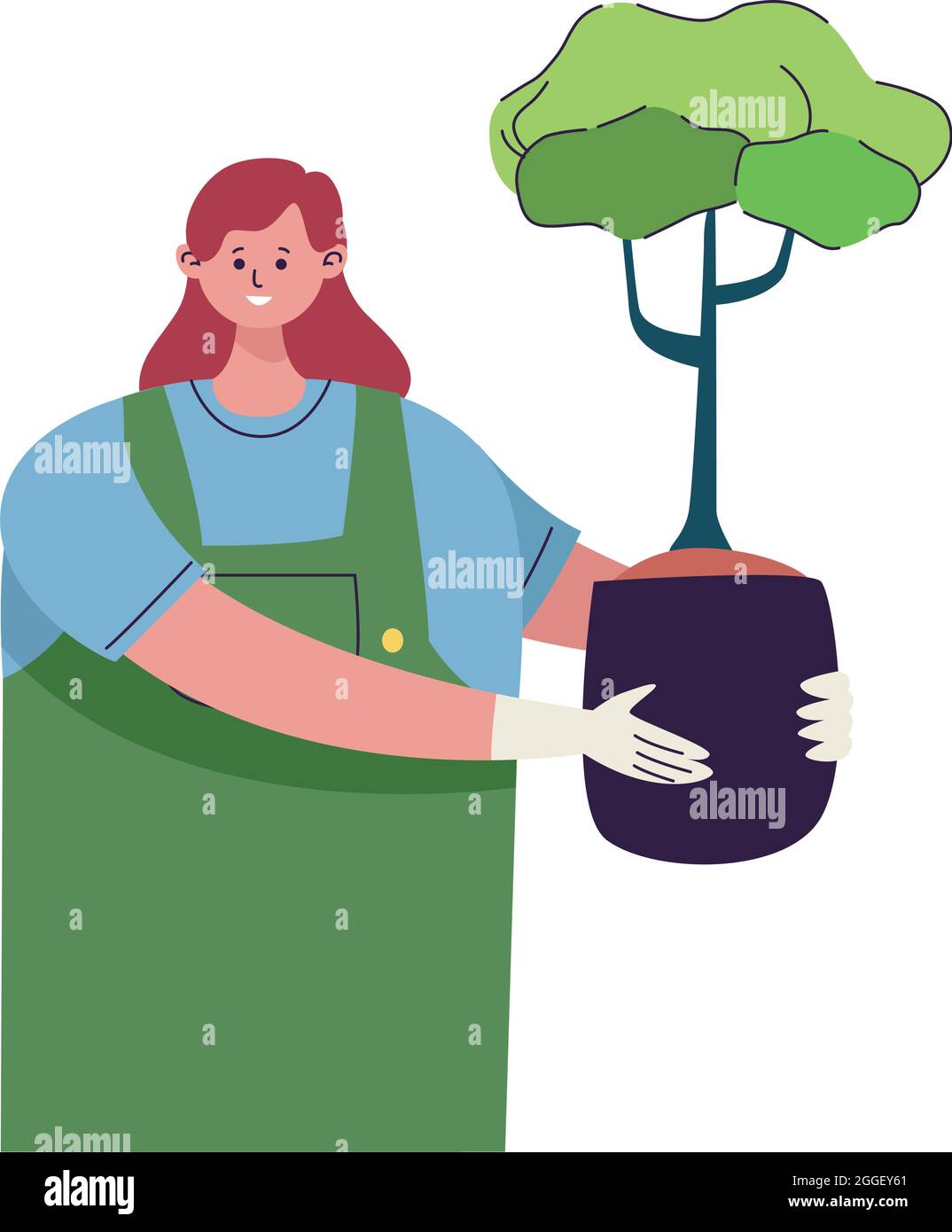 Plant ecologist Stock Vector Images - Alamy