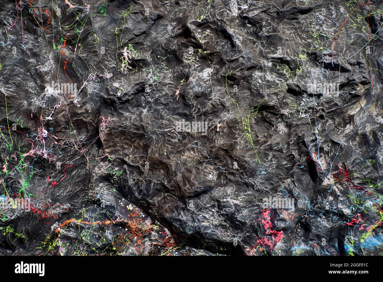 The colorful carnival stars on a black background Stock Photo - Alamy