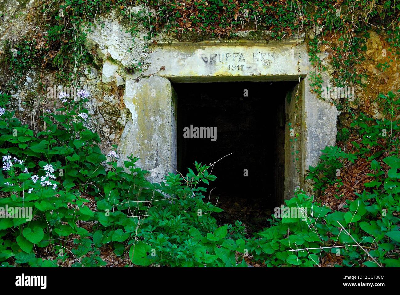 Slovenia, mount Krn (monte Nero Italian). Mount Krn was scene of bloody ...