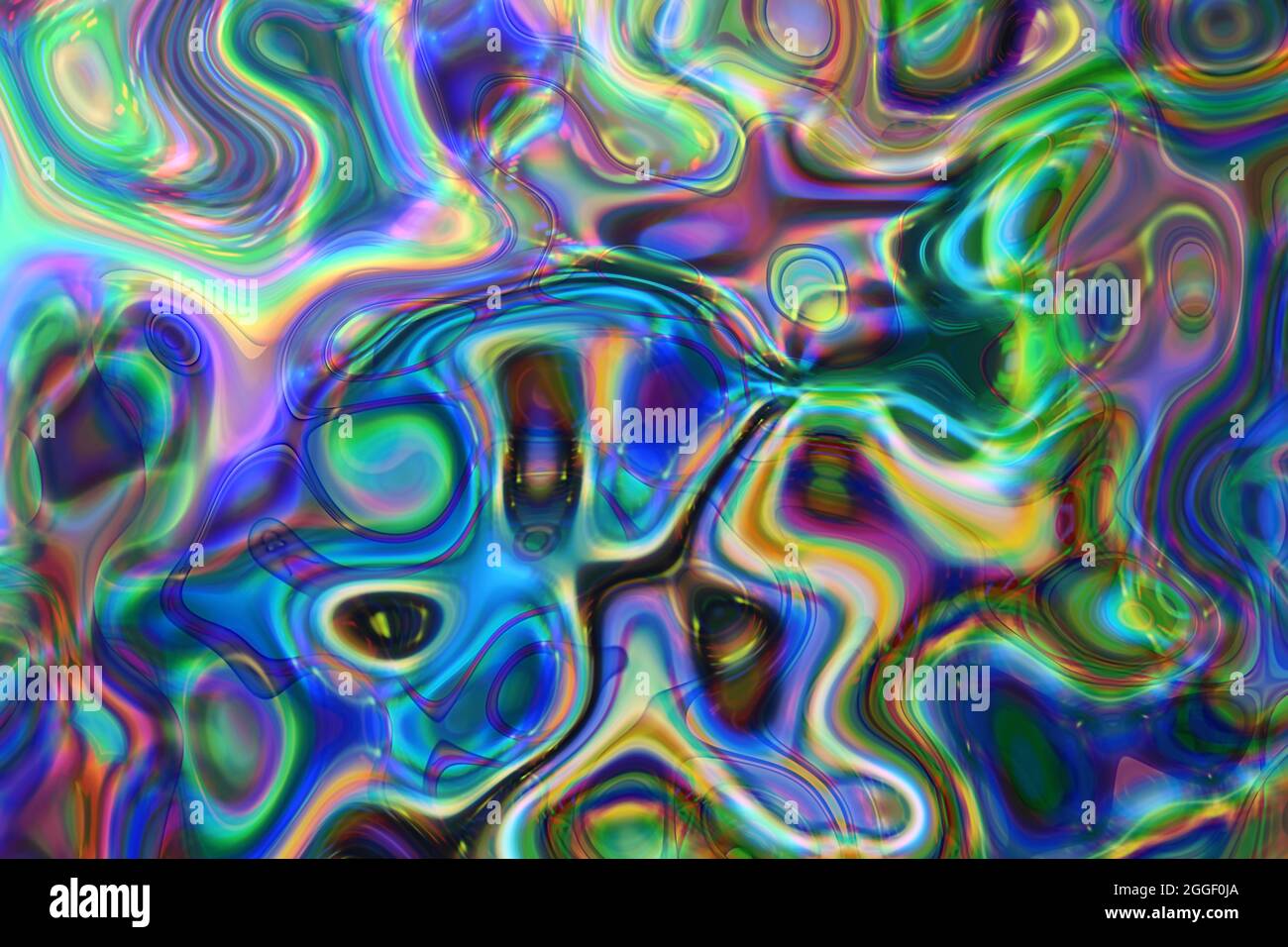 Abstract multi-colored fantasy liquid background Stock Photo - Alamy